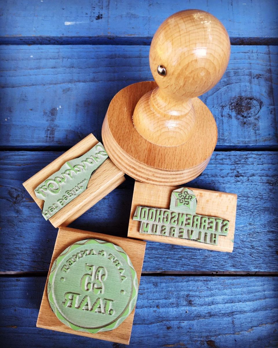 Ronde stempel bestellen - Stempelfun- Stempels maken en graveren