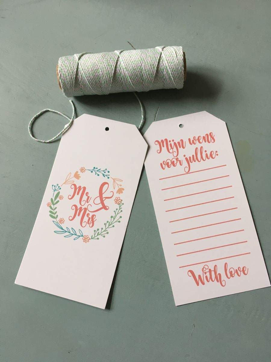 Kraft labels bedrukken - Stempelfun- Stempels maken en graveren